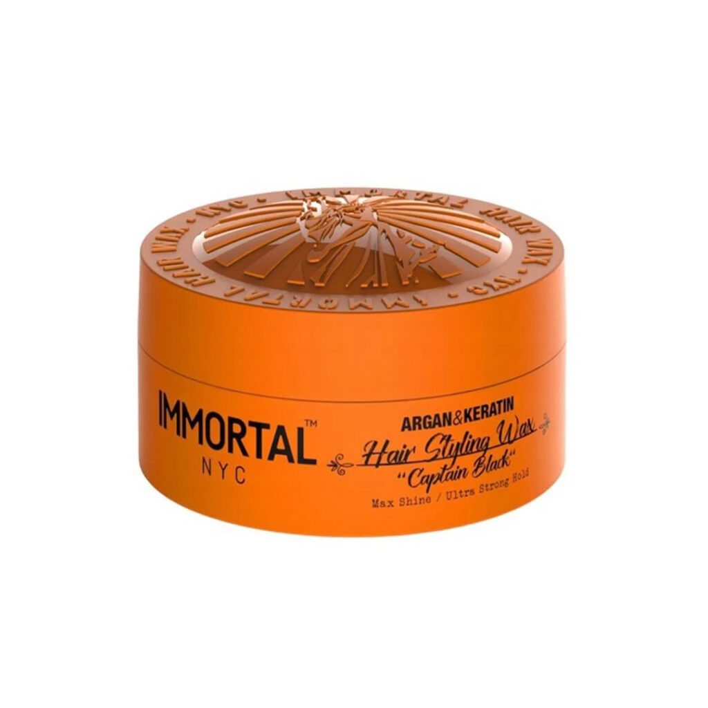 IMMORTAL NYC Hair styling cera captain black 150ml - Fígaro Barbiere